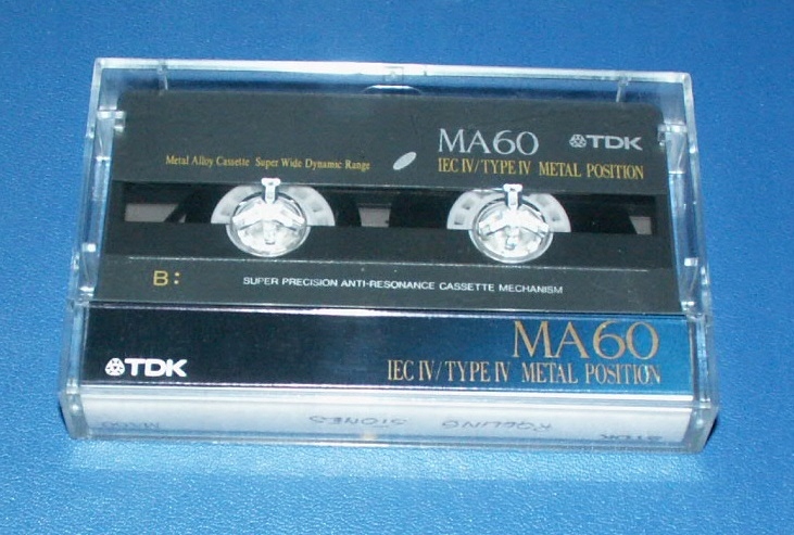 Kaseta - TDK - Metal MA 60 / super stan - 13877626410 - oficjalne archiwum Allegro