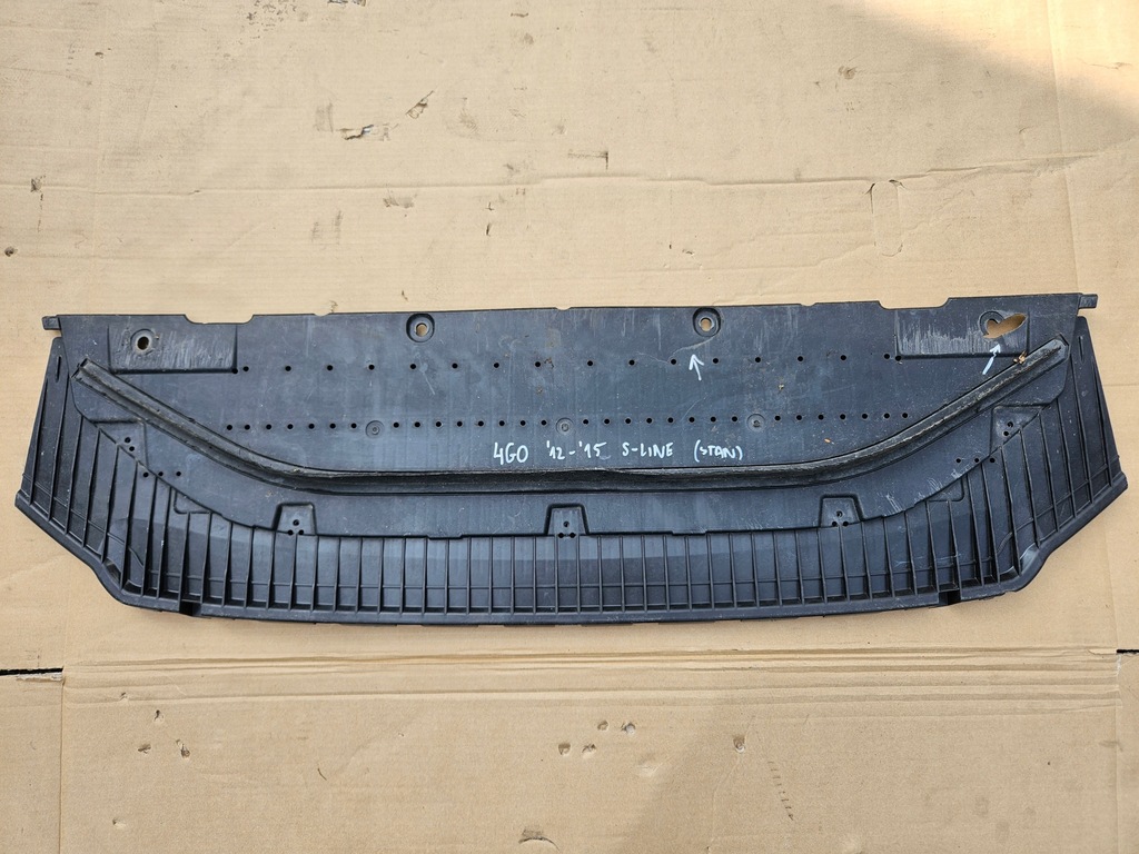 OSŁONA POD ZDERZAK WZMOCNIENIE AUDI A6 C7 S-LINE - 13621239158 ...