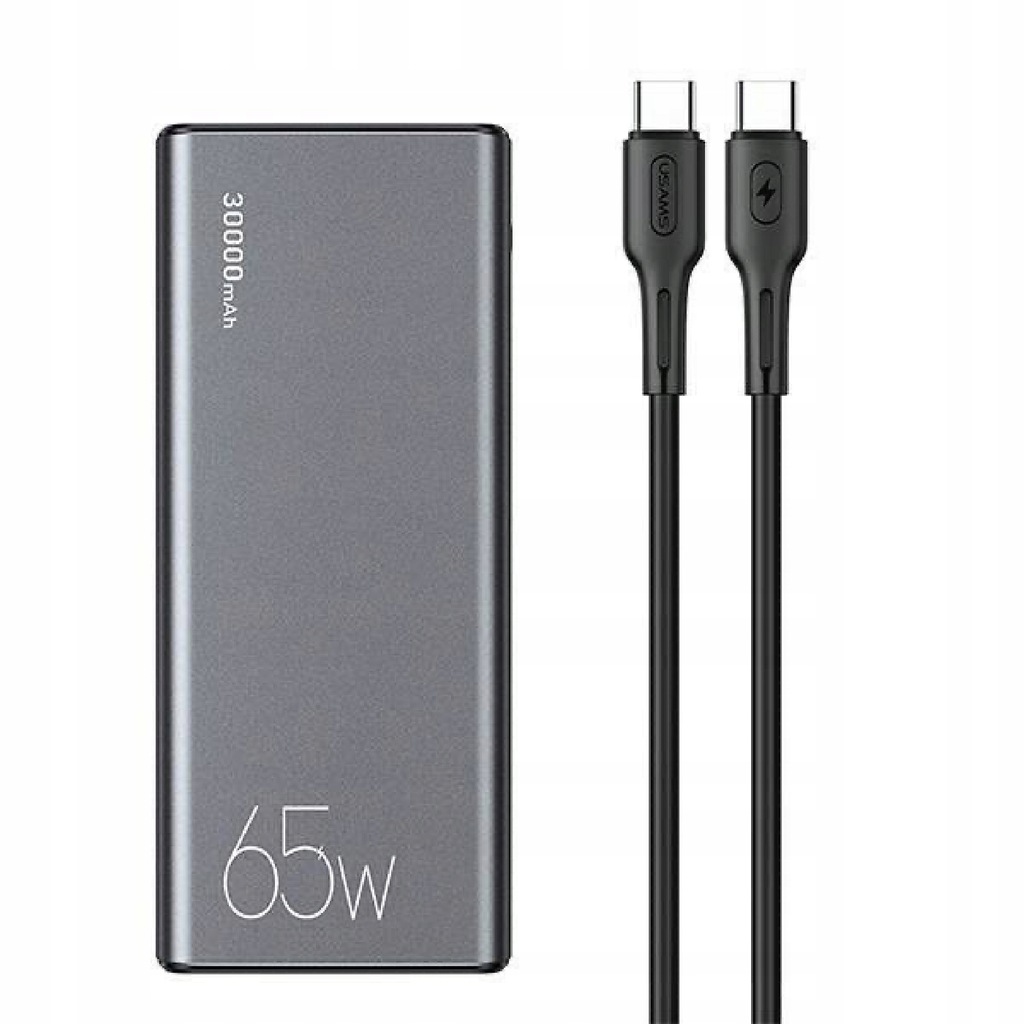 POWER BANK POWERBANK 30000 mAh 65W USB-C USAMS - 12843156280 ... POWER BANK POWERBANK 30000 mAh 65W USB-C USAMS - 12843156280 ...