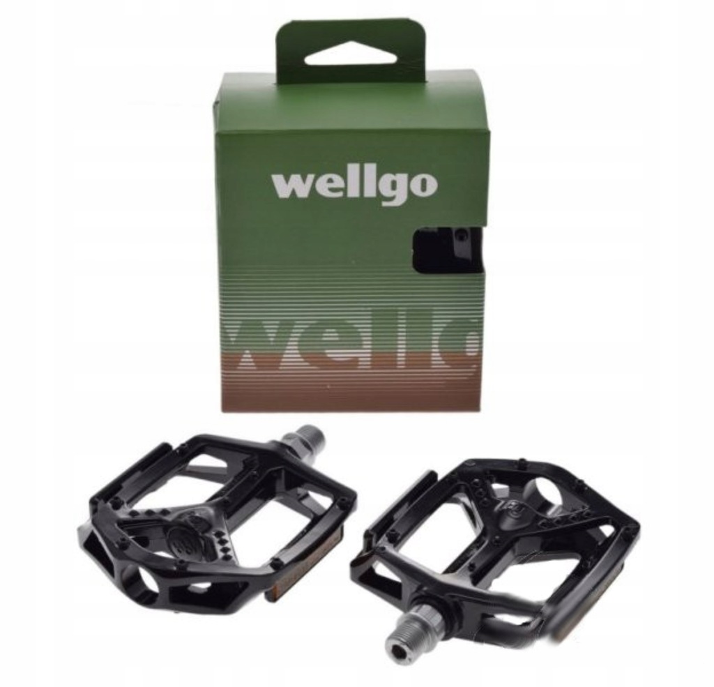 Pedały platformowe Wellgo alu maszynowe 322g - 12064249705 - oficjalne ...