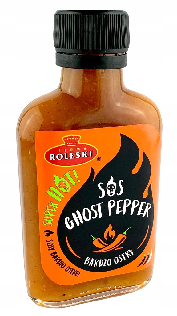 SOS GHOST PEPPER BARDZO OSTRY 115g ROLESKI - 9608928520 - oficjalne ...