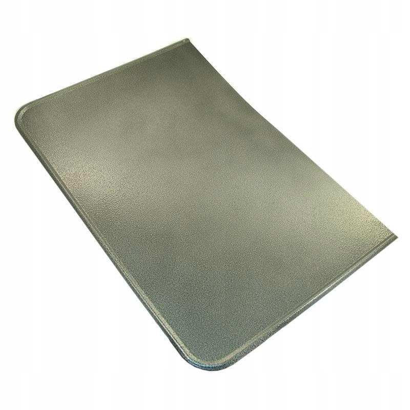 BLACHA PRZYPIECOWA 48x60 POD PIEC KOMINEK SREBRNA - 10021614197 - oficjalne archiwum Allegro