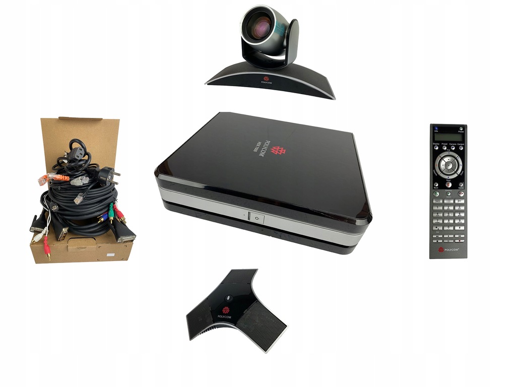 Polycom HDX 7000 + PILOT+KAMERA MPTZ-9 MIKROFON 22 - 10805147793 ...