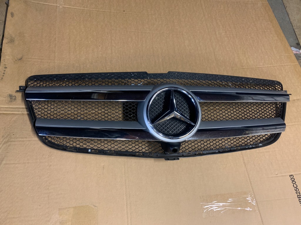 MERCEDES GLS 166 W166 X166 KOMPLETNY GRILL ATRAPA Z GWIAZDĄ A1668850054 ...