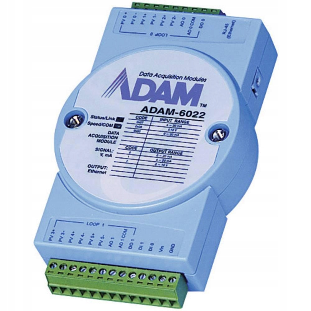 Moduł I/O Modbus TCP E/A Advantech ADAM-6015 - 13644232391 - oficjalne archiwum Allegro