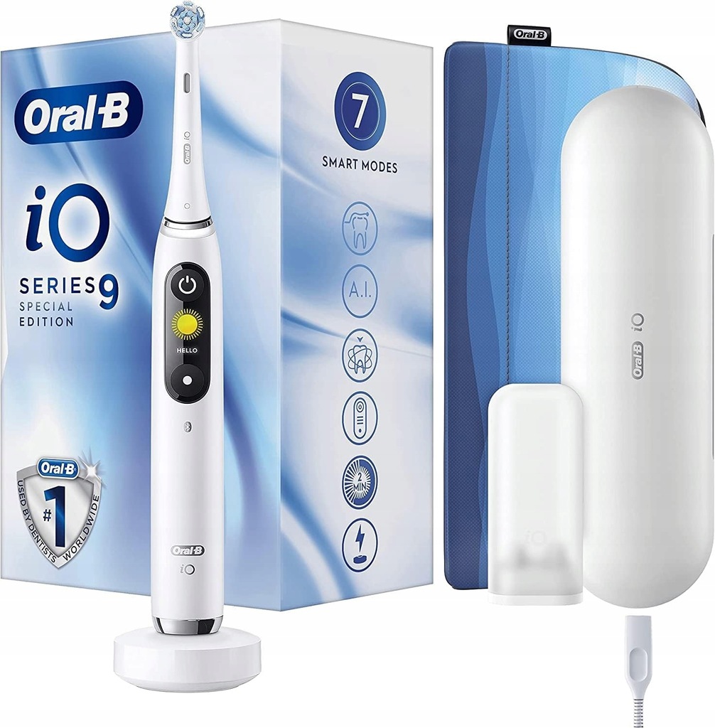 ORAL-B iO 9 Series 9 Szczoteczka + NOWE wyposażenie, Premium Case - 14471067955 - oficjalne ...