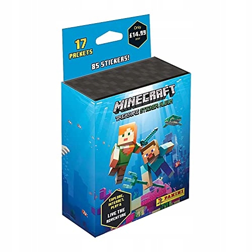 Mojang Studios Minecraft Treasure Sticker Album: 1 - 12915009381 ...