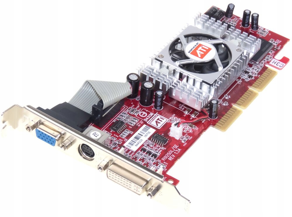 GECUBE ATI RADEON 9250 AGP 128MB DDR R9250L/SE - 8050774268 - oficjalne ...