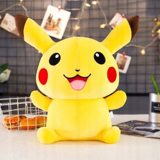 Pokemon Pikachu Maskotka Pluszak 50cm - 13229228493 - oficjalne ...