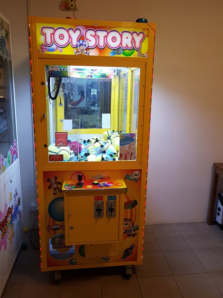TOY STORY oryginał automat z maskotkami - 11520836355 - oficjalne ...
