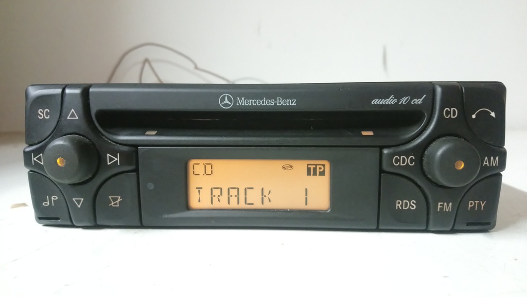 RADIO CD MERCEDES AUDIO 10 W208 W210 W202 A168 KOD - 11945633815 ...