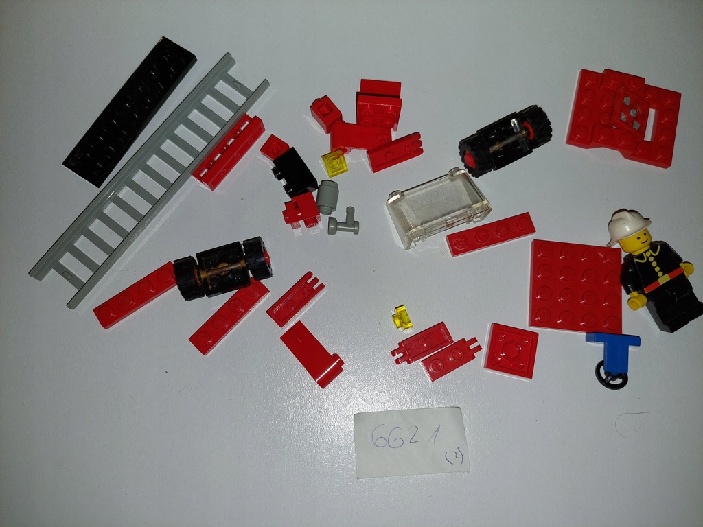 LEGO 6621 Fire Truck - 12272168435 - oficjalne archiwum Allegro