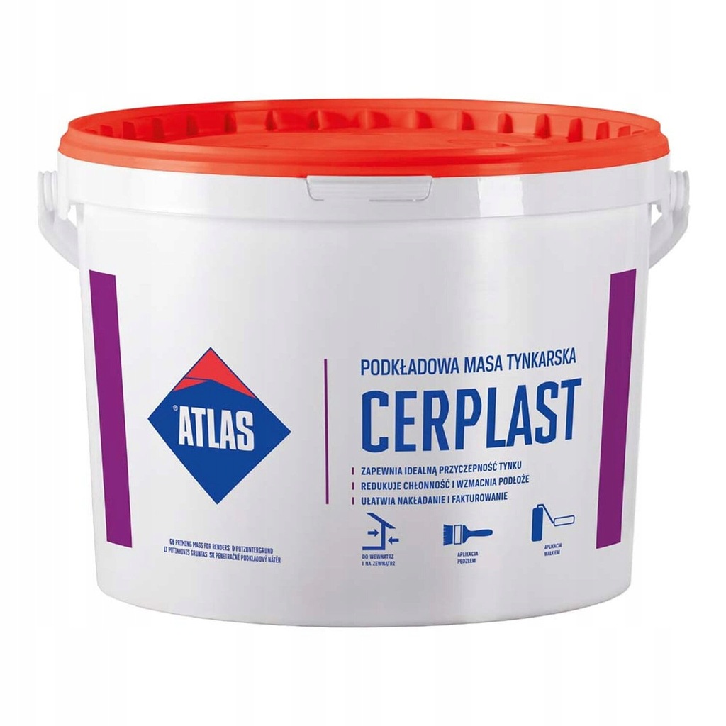Atlas Podkładowa masa tynkarska Cerplast 10 kg - 12194567644 ...