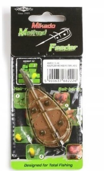 KOSZYCZEK METHOD FEEDER XL 80 g - op.1szt MIKADO - 12167560980 - oficjalne archiwum Allegro