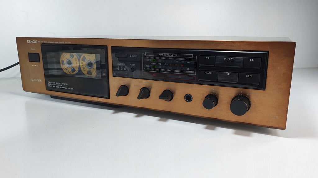 magnetofon cassette deck Denon DR M 07 DR-M07 - 11518509358 - oficjalne ...