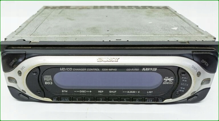 RADIO SAMOCHODOWE SONY CDX-MP40 - 11278659614 - oficjalne archiwum Allegro