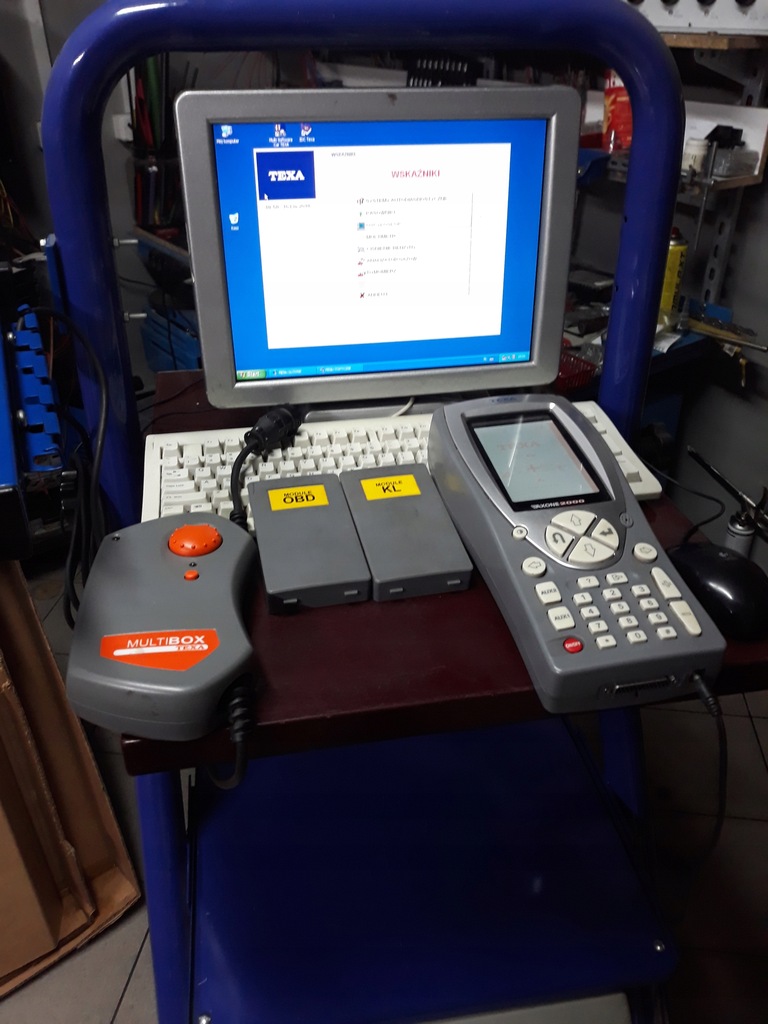 Texa Axone 2000 - Multibox - oscyloskop-ciśnienie - 7779387213 ...