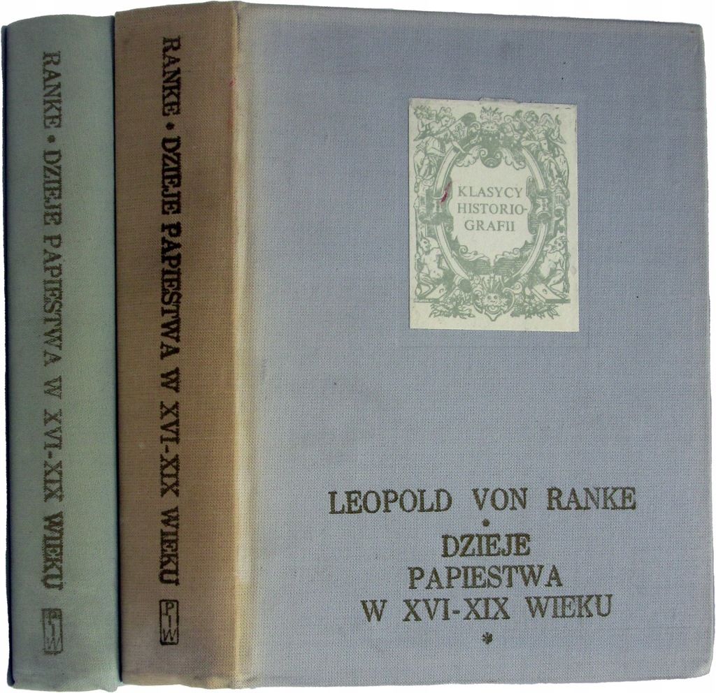 Dzieje papiestwa Leopold von Ranke t. 1-2 - 12297079385 - oficjalne ...