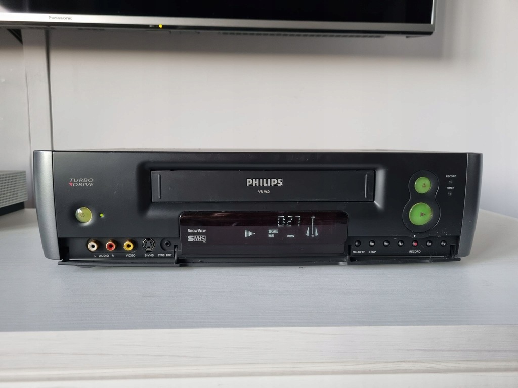 Magnetowid Philips VR960 S-VHS - 12165538086 - oficjalne archiwum Allegro