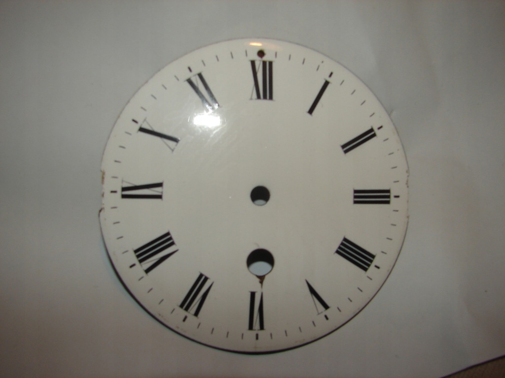 Tarcza do zegara kominkowego - 12674511336 - oficjalne archiwum Allegro