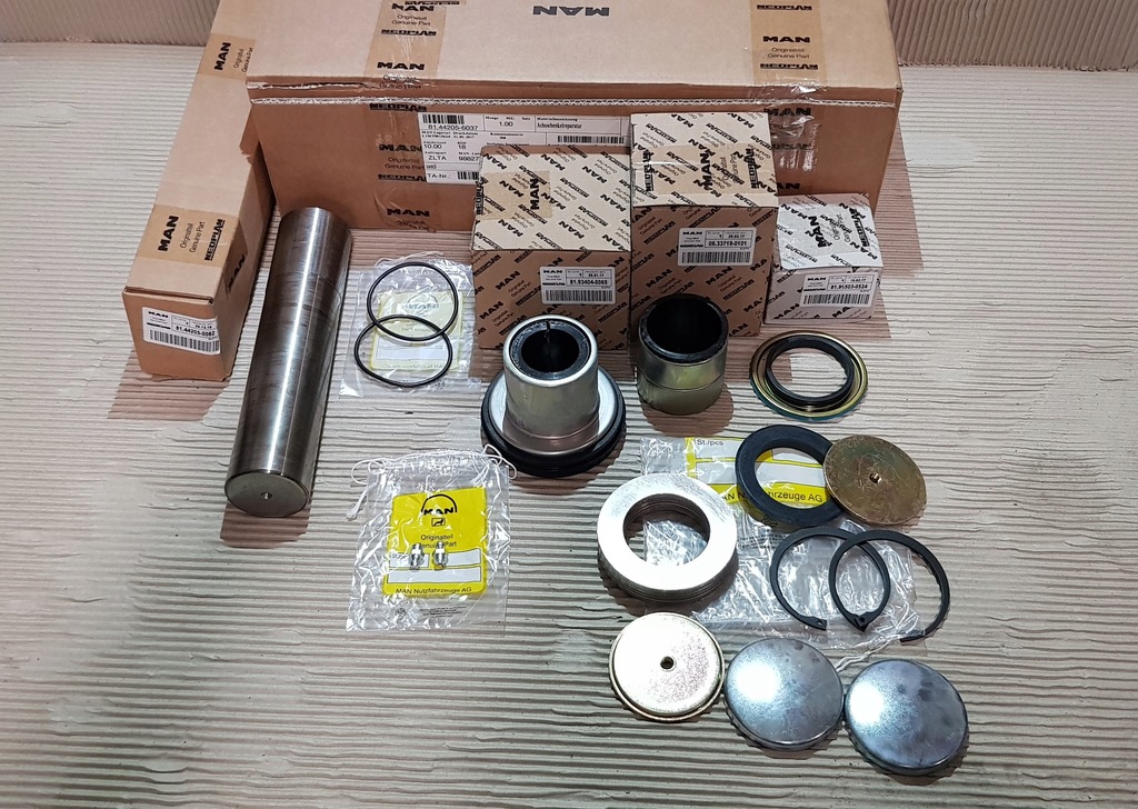 MAN TGA TGS TGX ZESTAW NAPRAWCZY ZWROTNICY - 8751880651 - oficjalne archiwum Allegro