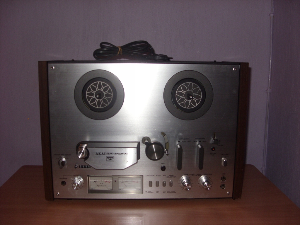 MAGNETOFON SZPULOWY AKAI GX 4000 D JAPAN - 8746838821 - oficjalne archiwum Allegro