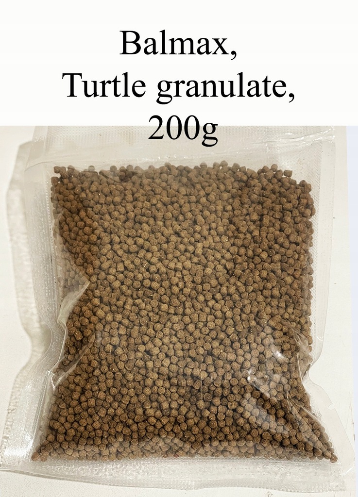 Balmax, turtle granules, gran, Granulat, pokarm dla żółwia, 200g ...