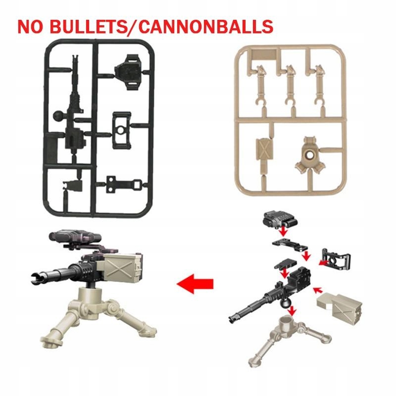 moc ww2 heavy machine gun blocks swat military sol - 11480168490 ...