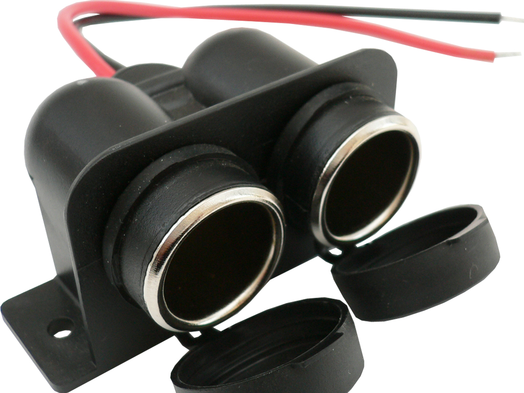 GNIAZDO ZAPALNICZKI WODOSZCZELNE DODATKOWE 12V 24V - 6510267465 - oficjalne archiwum Allegro