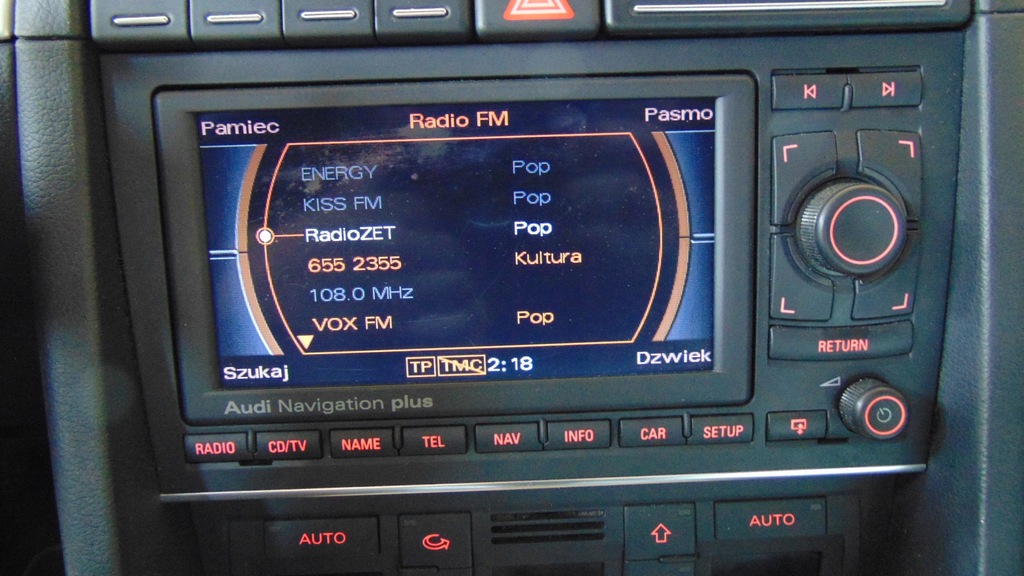 AUDI A4 B6 B7 RADIO NAVIGATION PLUS RNS-E gps PL - 13729721644 ...