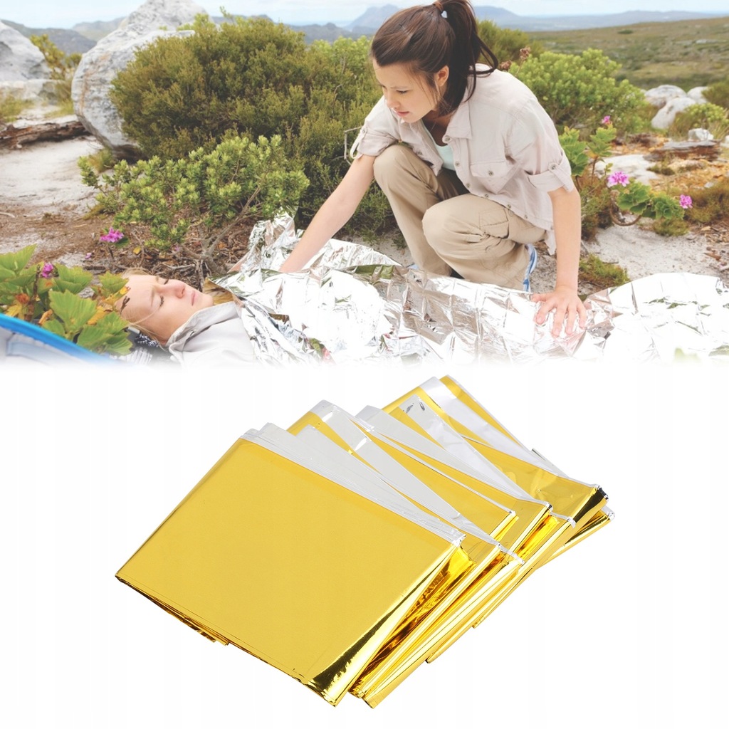 KOC TERMICZNY RATUNKOWY KOCE TERMICZNE FOLIA - 13563203414 - oficjalne ...