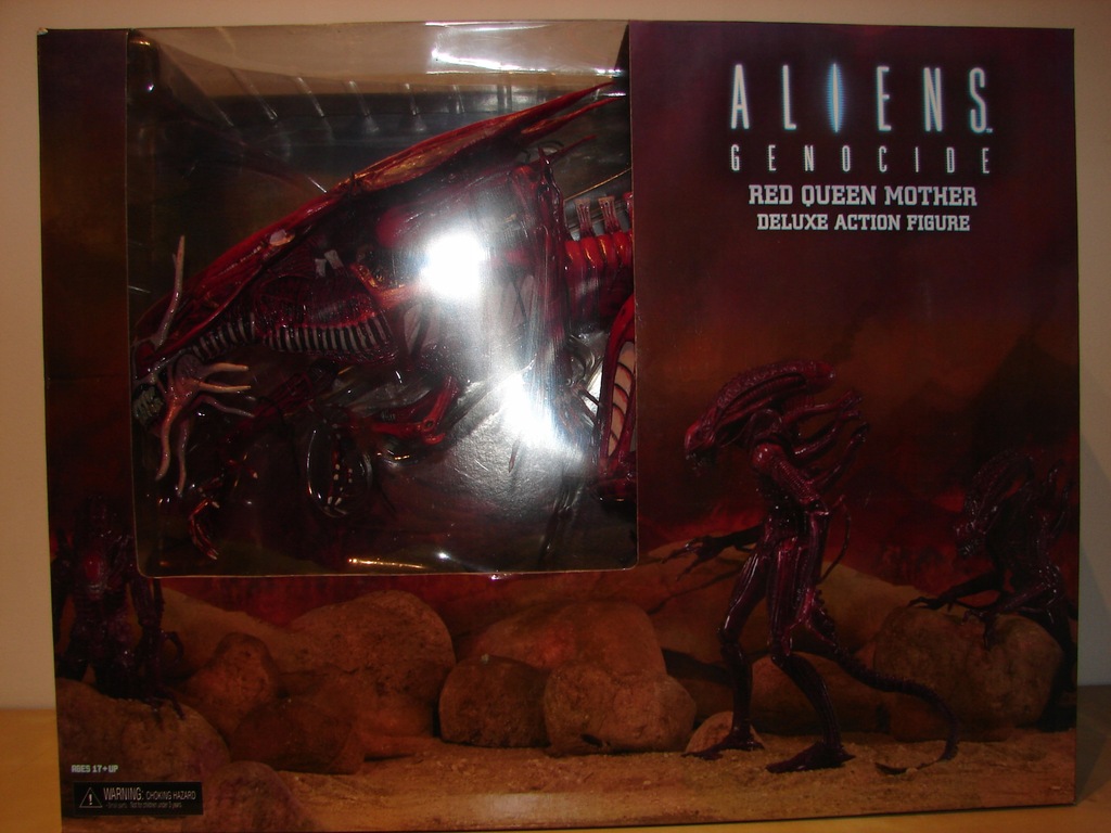 NECA - ALIENS GENOCIDE - RED QUEEN MOTHER - DELUXE - 8204940597 ...