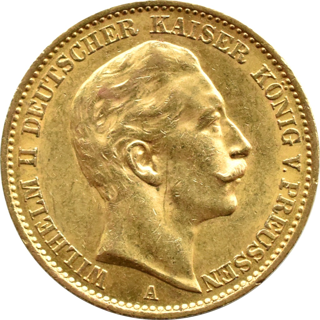 PRUSY, WILHELM II, 20 MAREK 1911, Berlin - 14932550028 - oficjalne archiwum Allegro