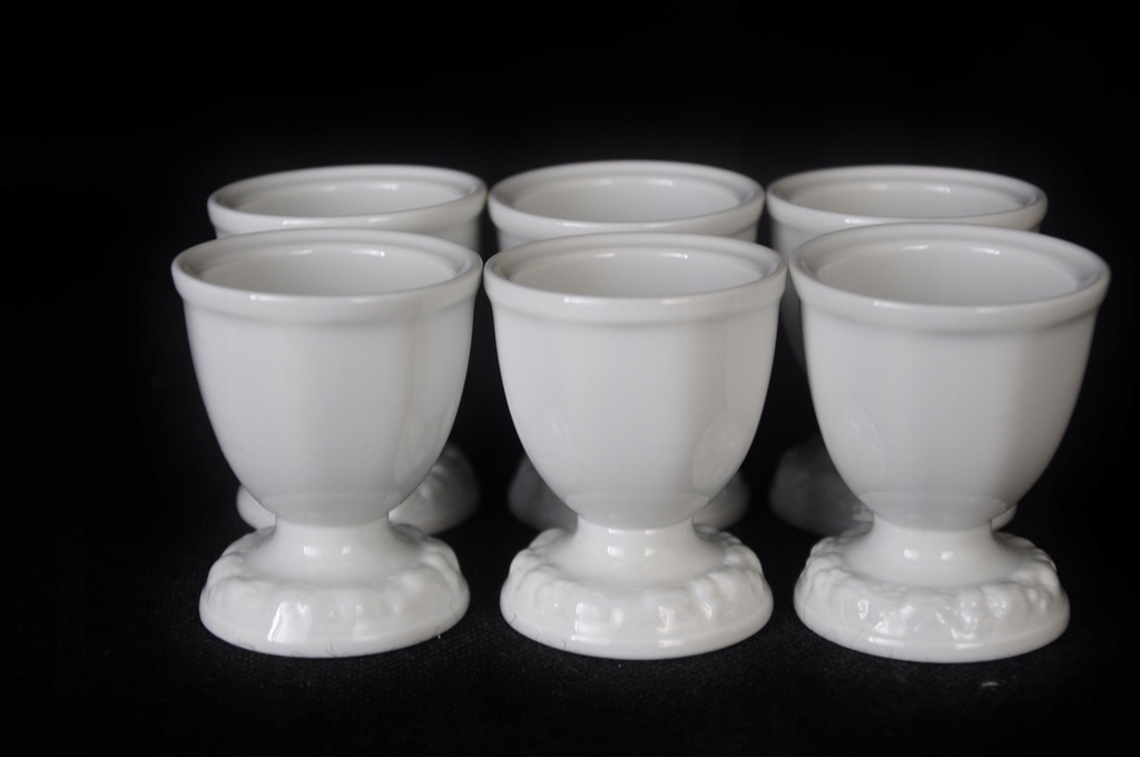 6 Kieliszki do jajek Rosenthal Biała Maria - 13162588818 - oficjalne ...