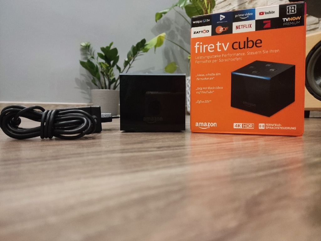 Amazon Fire TV Cube 2 gen 4k Alexa - 13101968466 - oficjalne archiwum Allegro