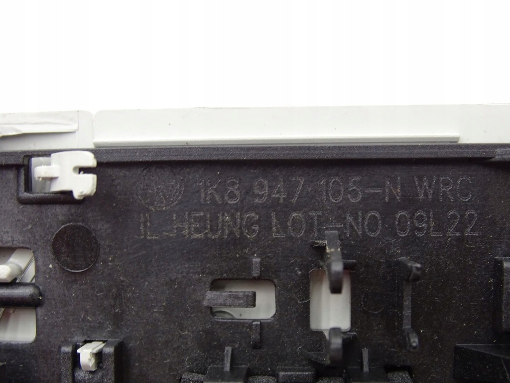 LAMPKA OŚWIETLENIA WNĘTRZA KABINY VW GOLF VI 6 - 12014483279 ...