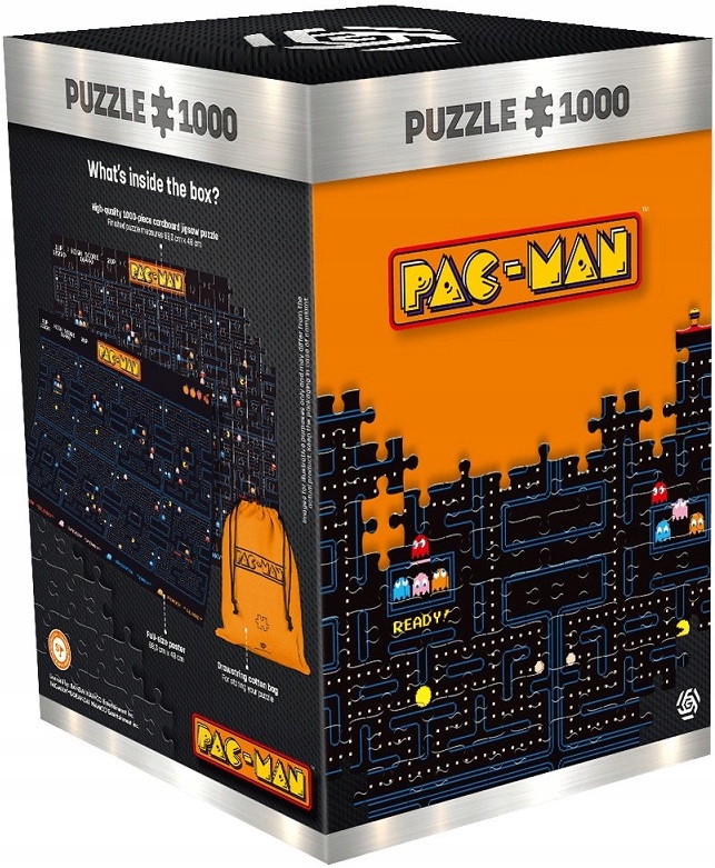 PUZZLE PAC-MAN: CLASSIC MAZE 1000 PUZLI ELEMENTÓW - 10510856474 ...