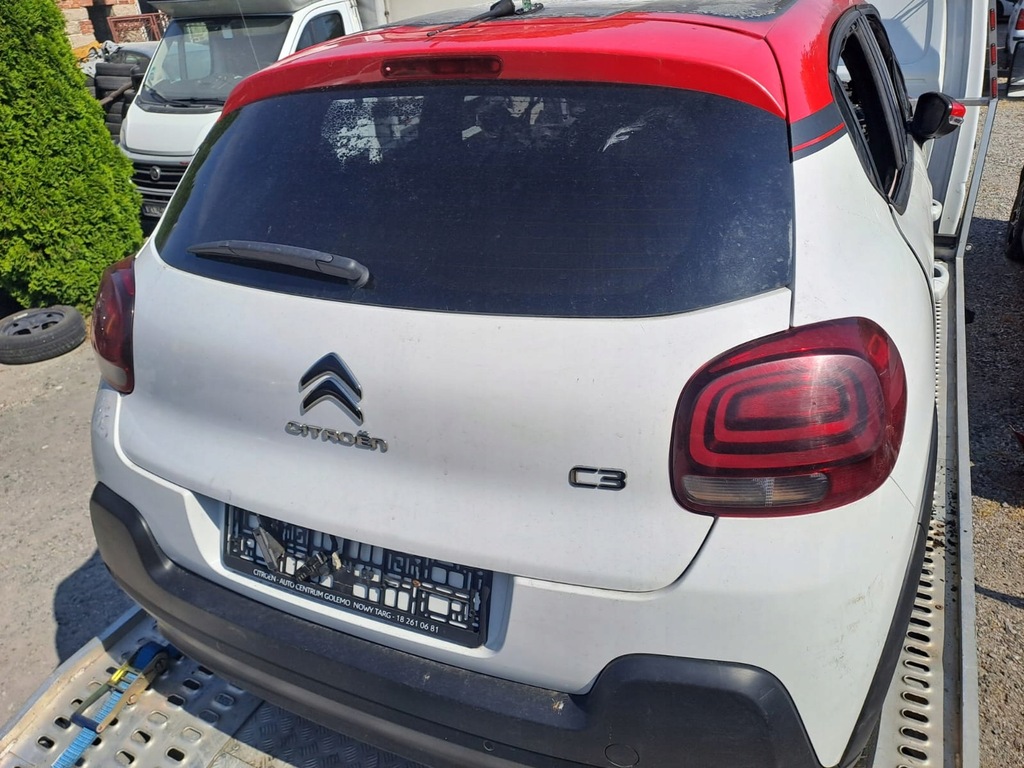 citroen c3 III 1.2b Klapa tył bagażnika EWPB - 13814997918 - oficjalne ...
