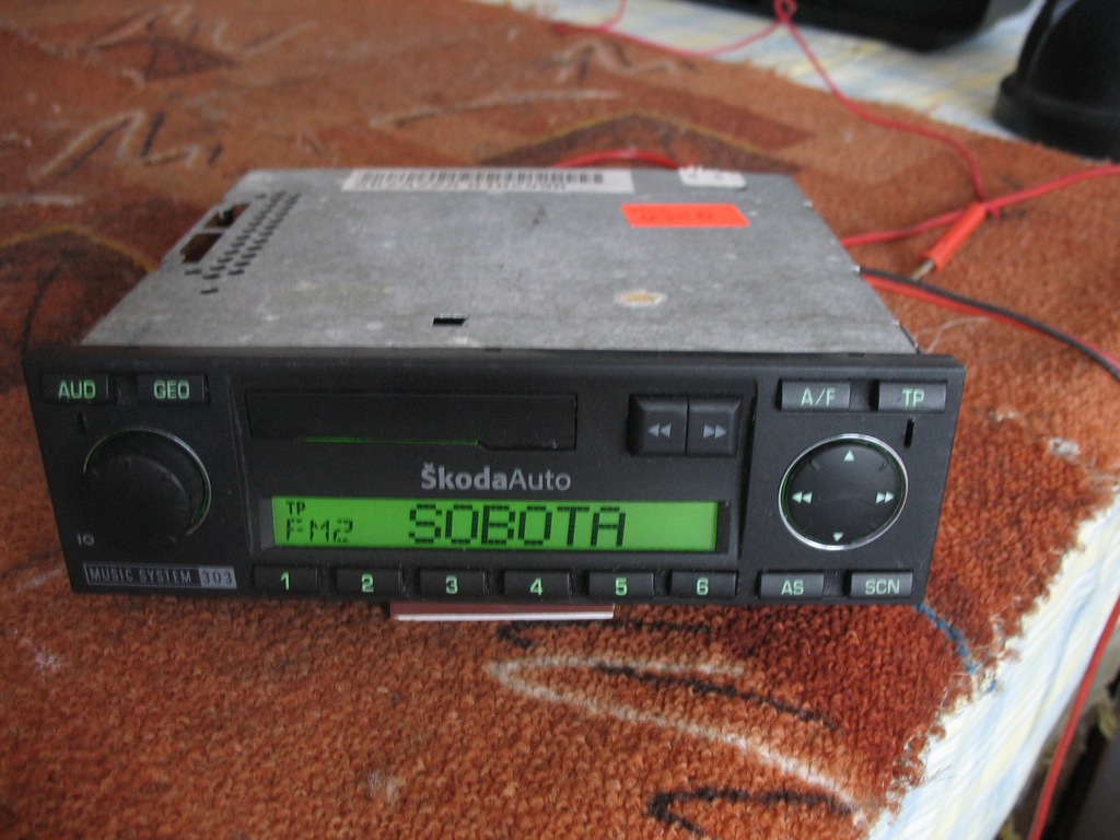 Radio skoda octavia superb MS303 kod 1din - 13137828306 - oficjalne ...