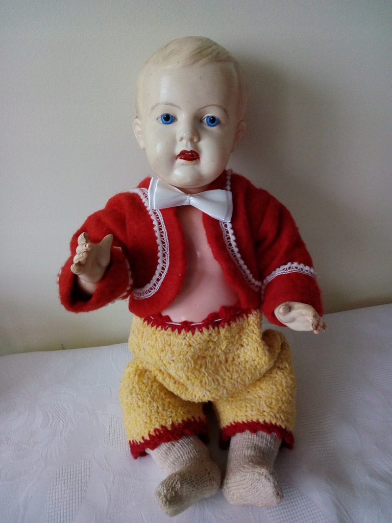 Unikat stara Polska lalka celuloidowa PPMK - 7895288968 - oficjalne ...