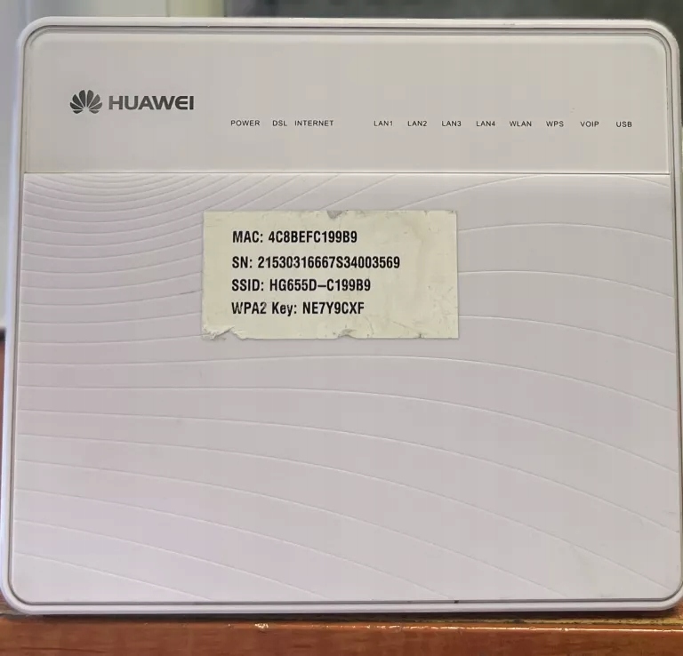 HUAWEI HG655D VDSL MODEM/ROUTER - 12554050037 - oficjalne archiwum Allegro