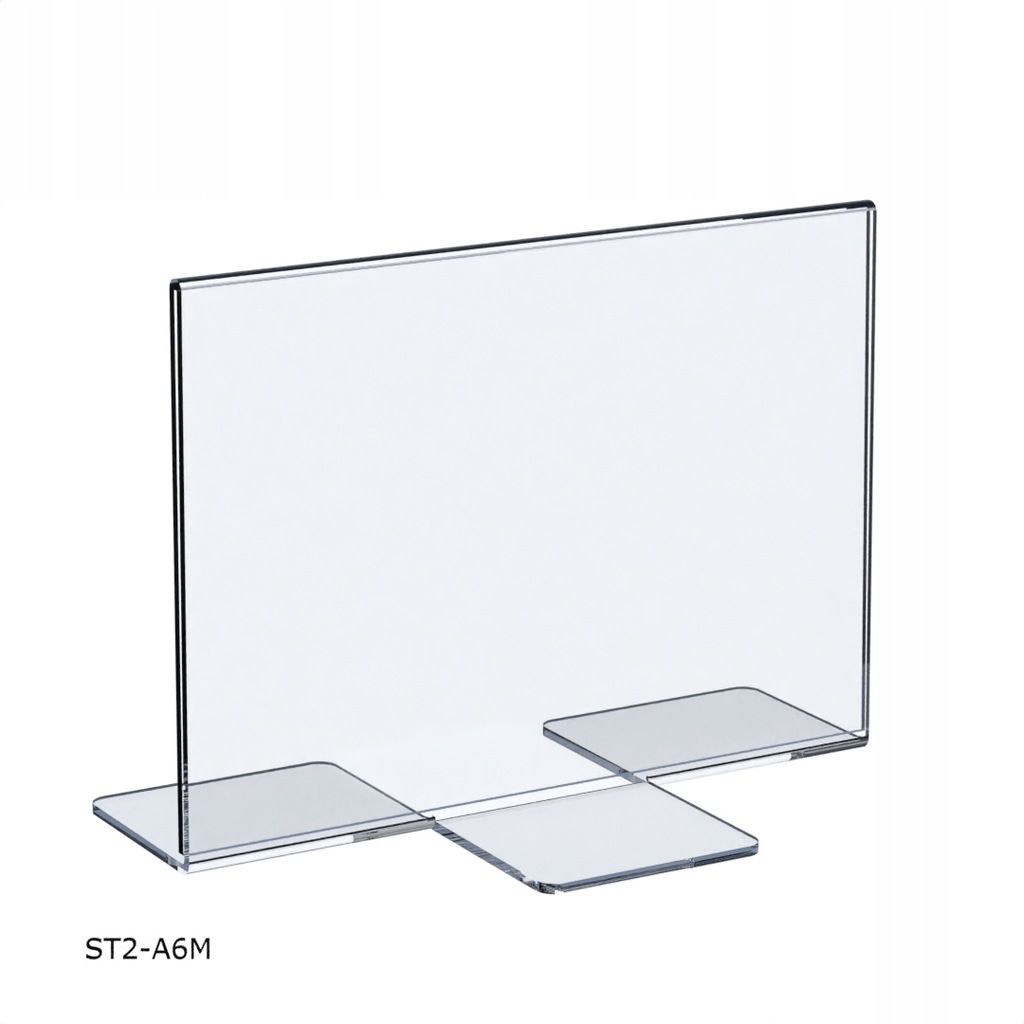 A6 - Menu Stojak z Plexi Pleksi na Opis, Ulotkę /M - 12837330610 ...