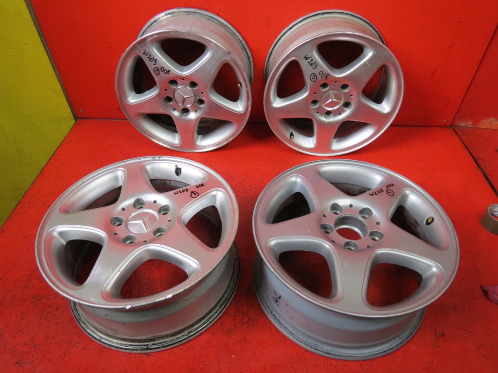 MERCEDES W203 FELGI ALU 16'' 7Jx16H2 ET37 5x112 - 8721642095 ...