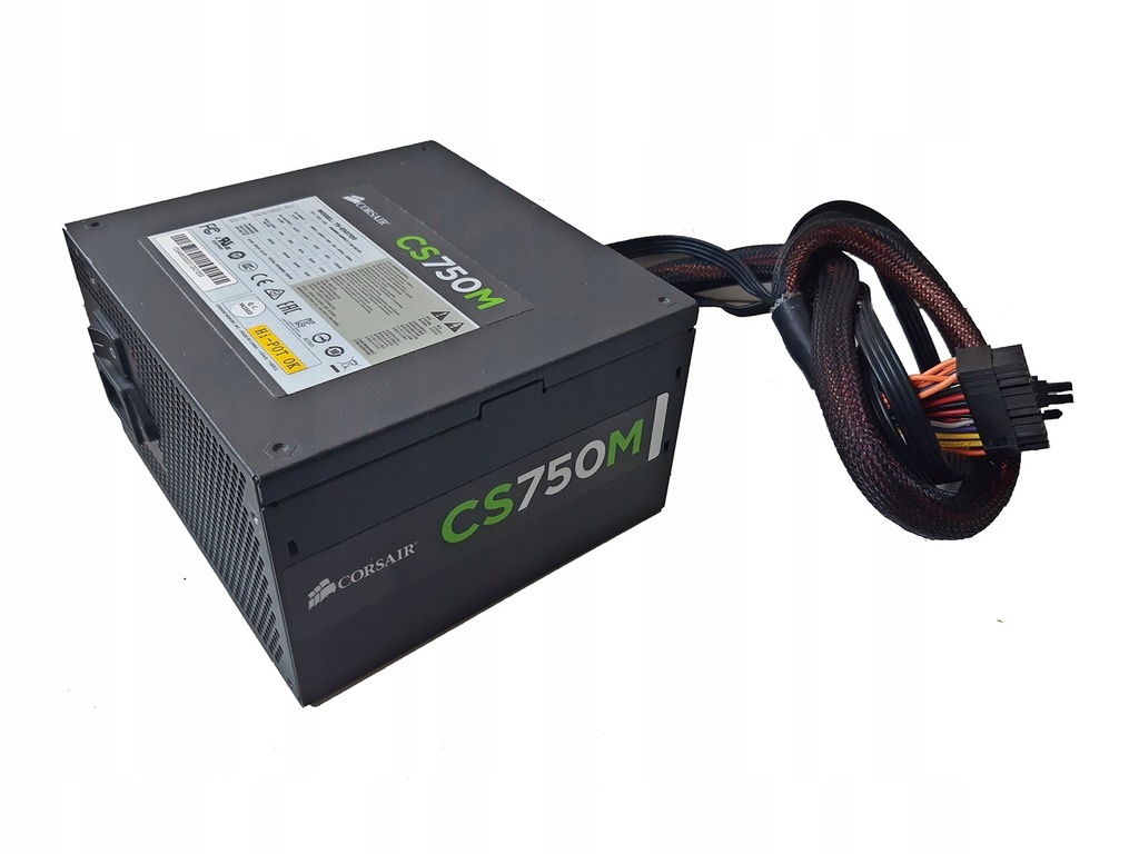 Zasilacz Corsair CS750 750W 80+ Gold ATX - 12942623631 - oficjalne ...