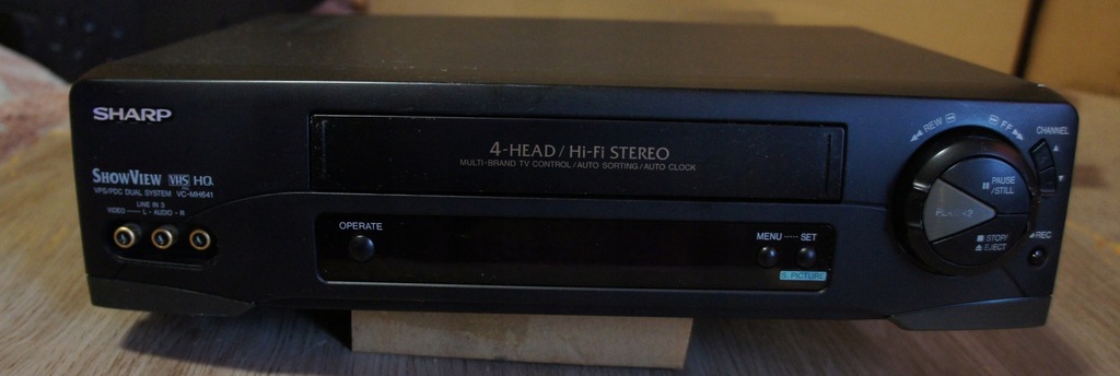 VHS Hi-Fi Stereo Sharp Po serwisie z gwarancją - 13401722197 ...