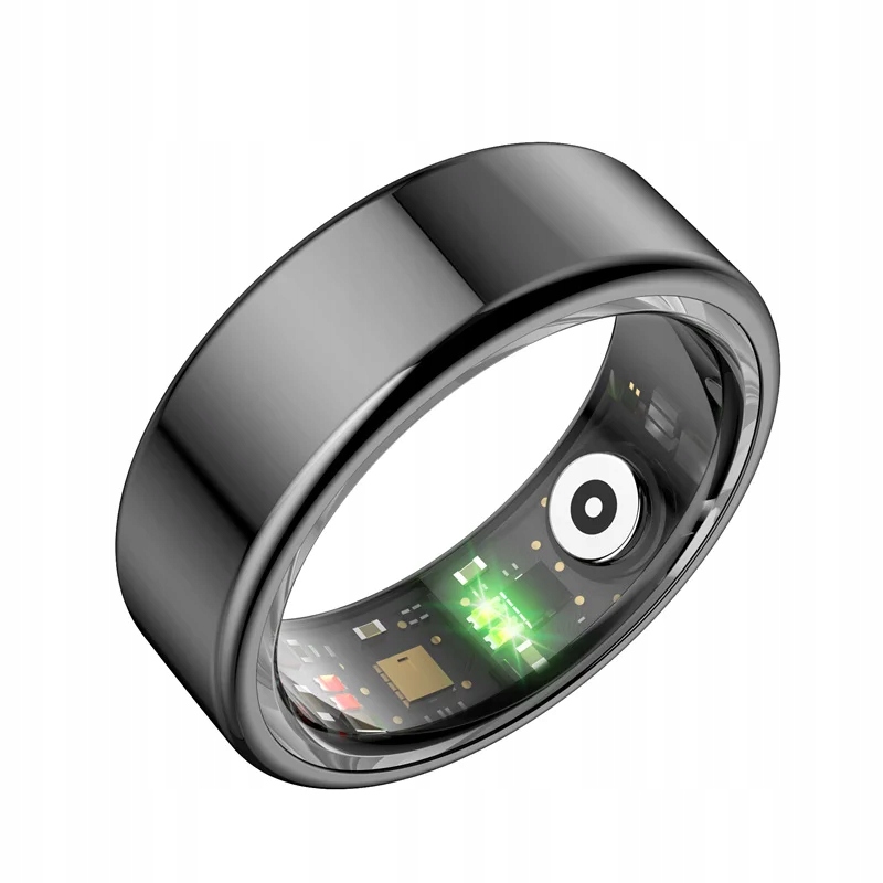R02 Smart Ring Military Grade Titanium Steel Shell Health Monitoring ...