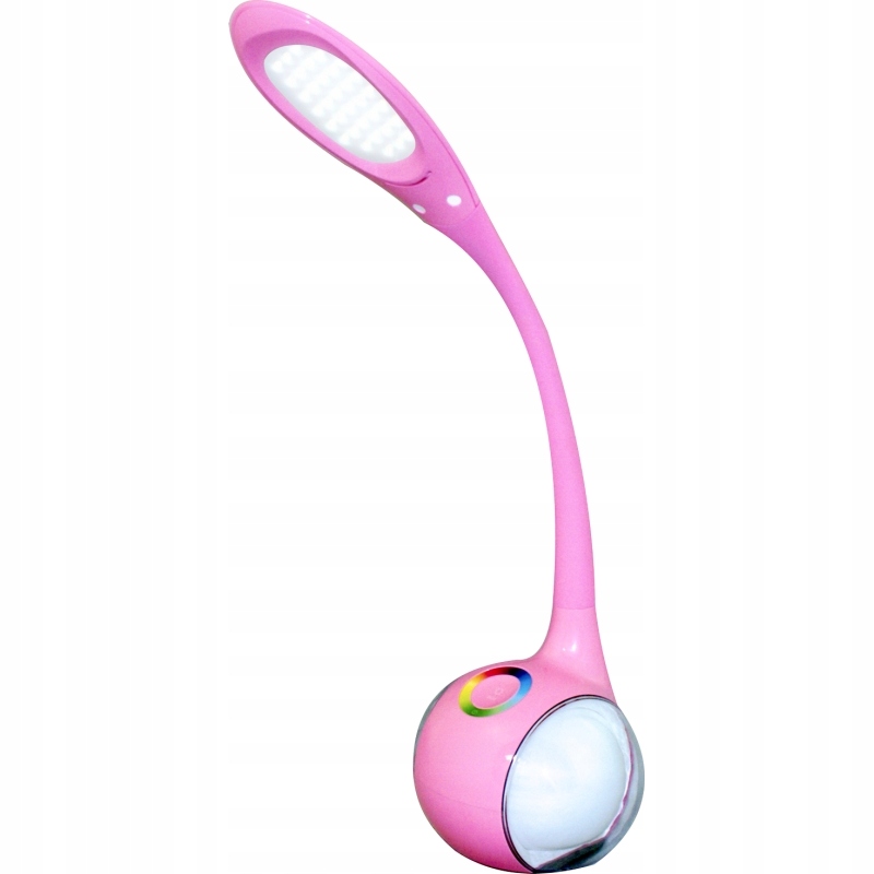 NILSEN LAMPKA BIURKOWA NOCNA MAGIC 7W LED RÓŻOWA - 8991857743 - oficjalne archiwum Allegro