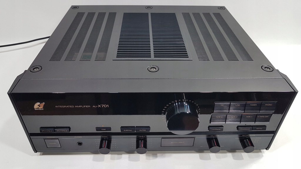 WZMACNIACZ SANSUI AU-X701 / JAPAN / PHONO MM/MC - 12691657326 ...