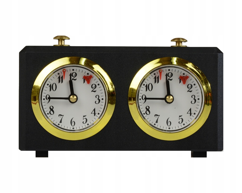 ZEGAR SZACHOWY ANALOGOWY TURNIEJOWY GRA W SZACHY - 13759245311 ...