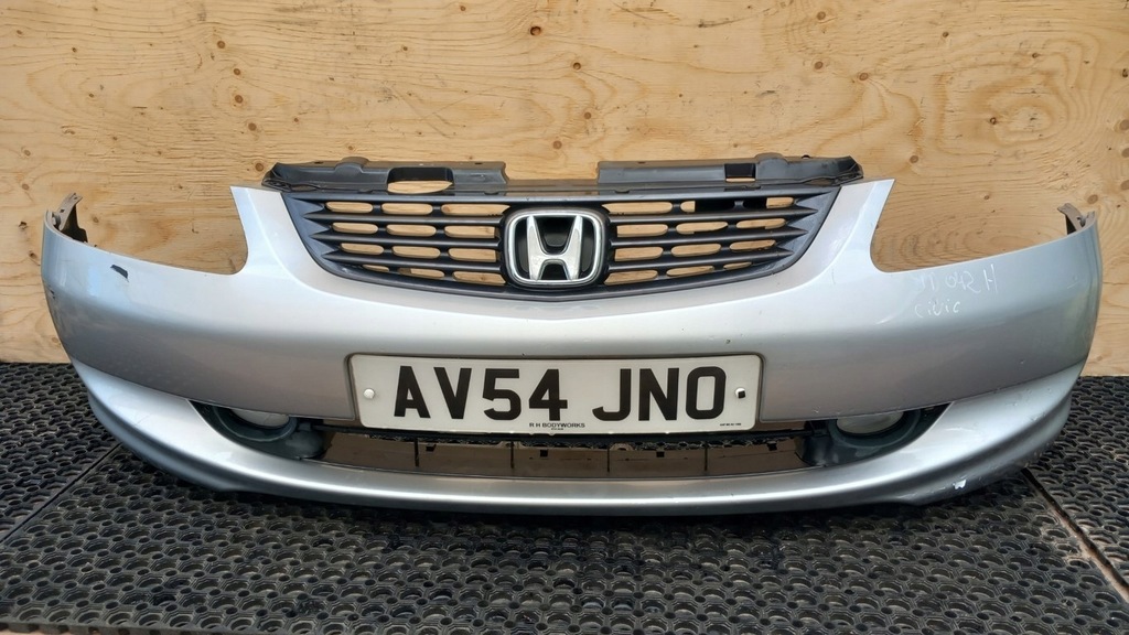 HONDA CIVIC VII LIFT ZDERZAK PRZÓD HALOGEN NH623M - 14086551543 ...